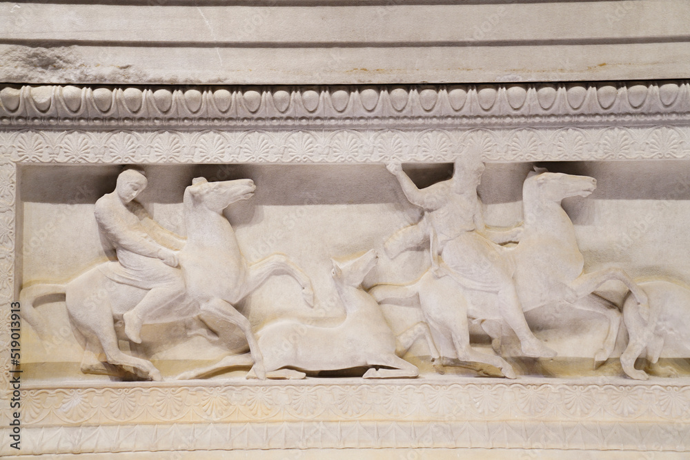 Sarcophagus Satrap (440-370 BCE) is the building in the Istanbul ...