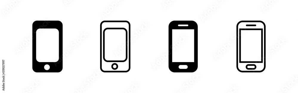 Phone icon vector. Call sign and symbol. telephone symbol Stock Vector ...
