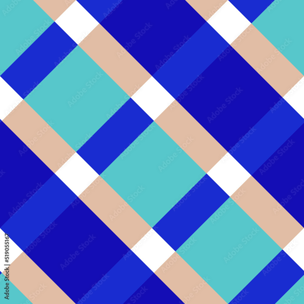 Seamless vector checkered pattern design Stock Vector | Adobe Stock