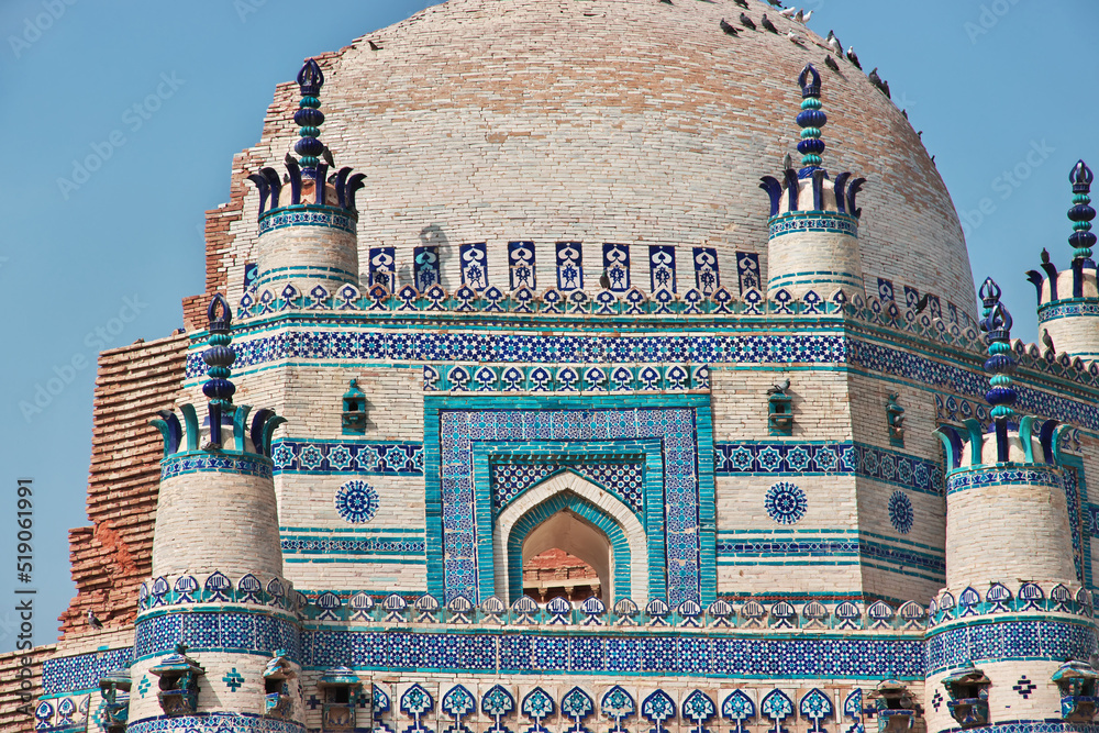 Uch Sharif, Ruins of centuries old Mausoleums close Bahawalpur ...