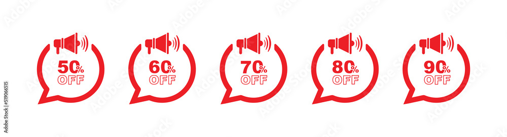 10,50%off sign on white background Stock Vector | Adobe Stock