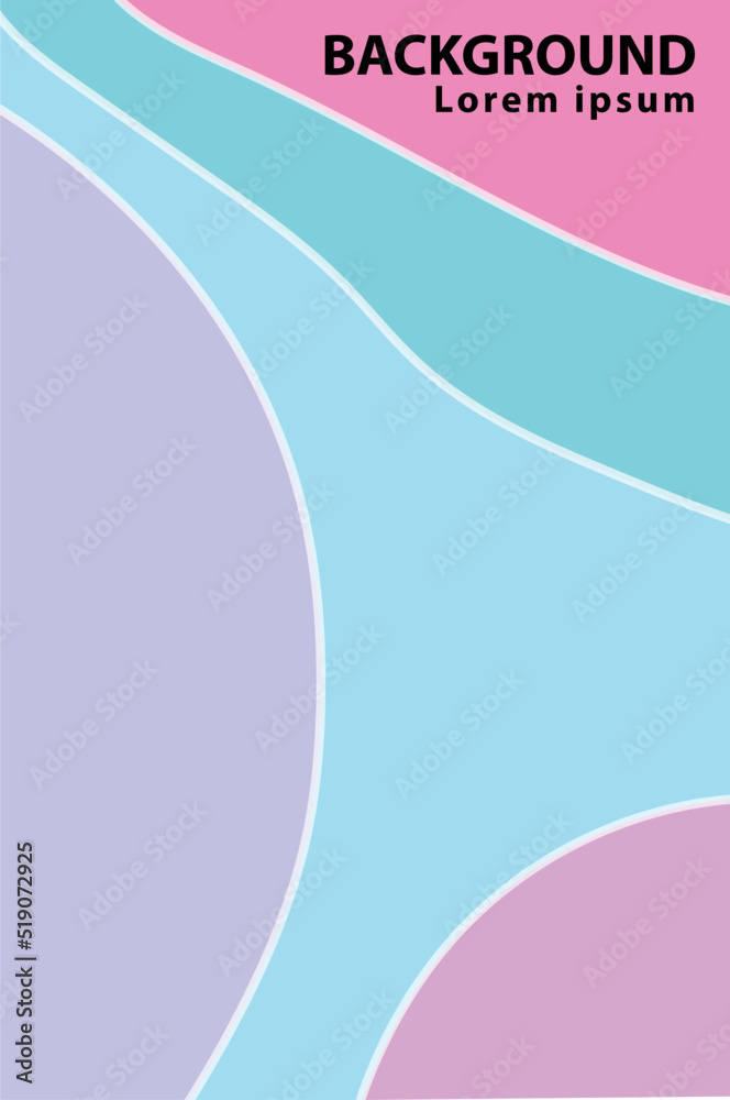 Abstract background with pastel color. for a poster, cards, background ...