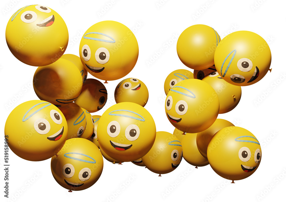 smiling face emoticon or emoji perfect for sosial media, branding ...