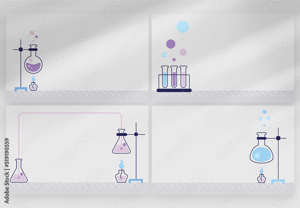 Science Chemistry Class Education Presentation Backgrounds Stock ...