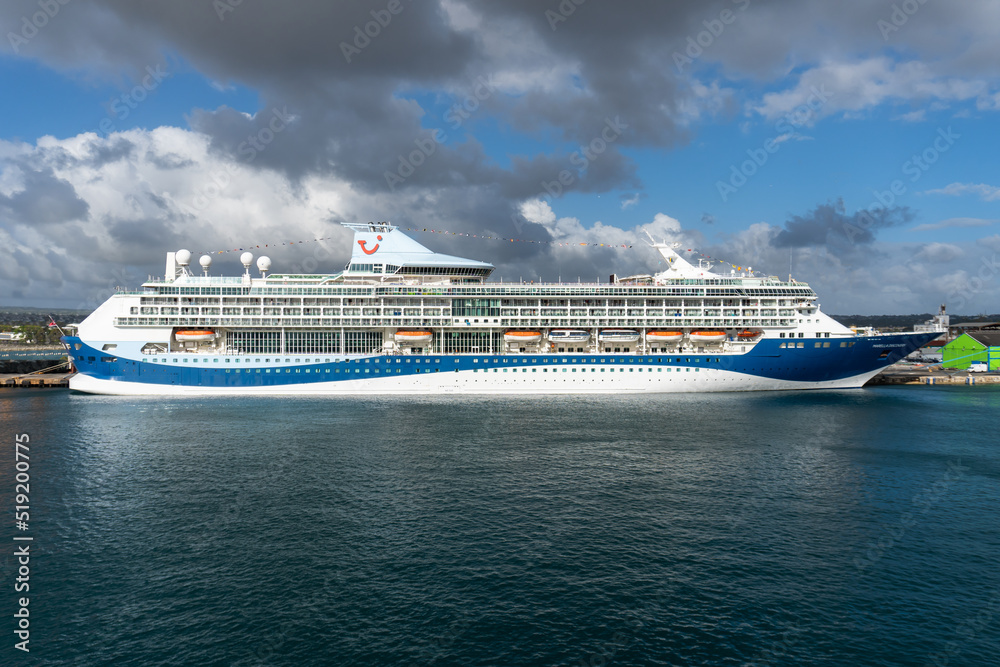 Marella Discovery Cruise Ship. Owned by TUI Cruises. Operated by ...