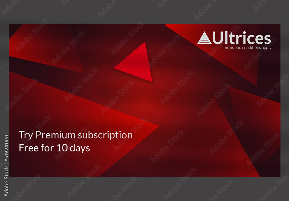 Slideshow Ad Layout with Vanishing Gradient Stock Template | Adobe Stock