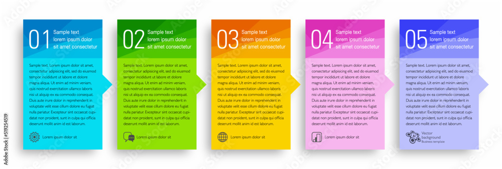 Timeline. Flowchart design. Vector graphics. Stock Vector | Adobe Stock
