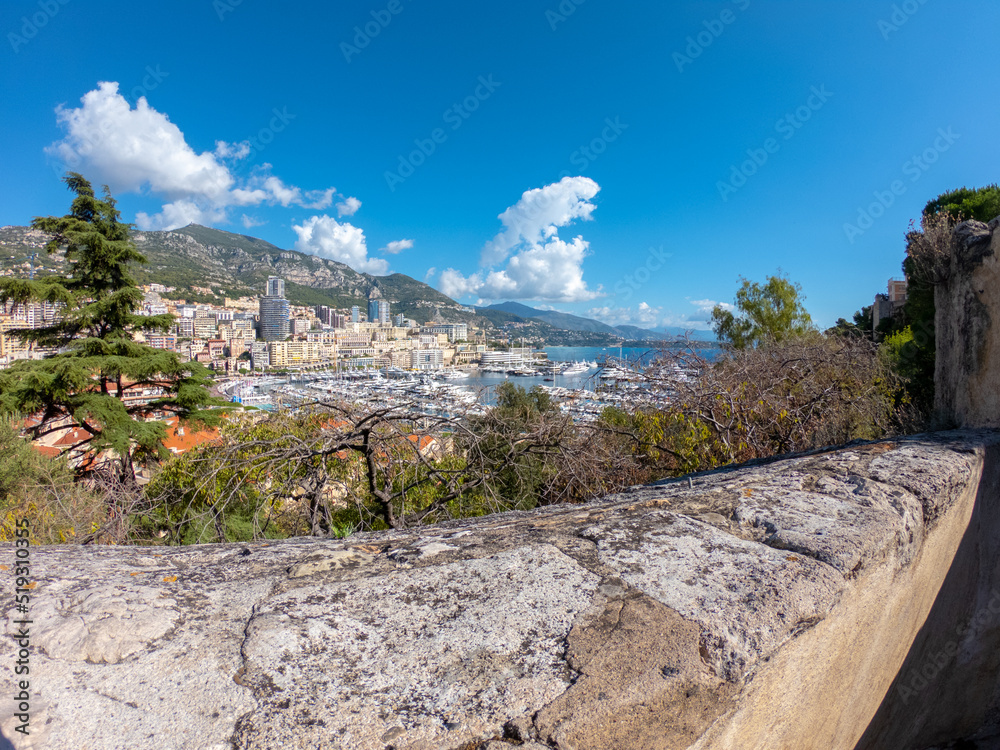 The Hercules Port is a natural bay at the foot of the ancestral rock of ...