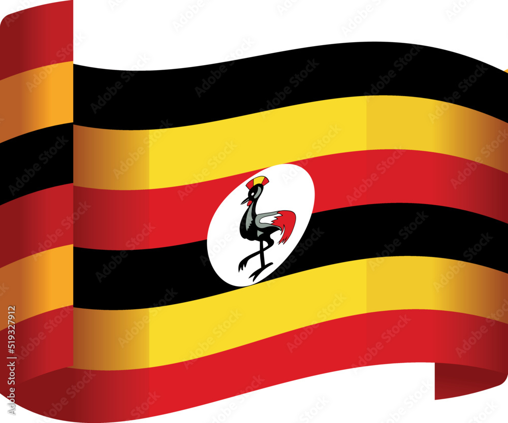 National uganda icon cartoon vector. Independence day. Heroes stand ...