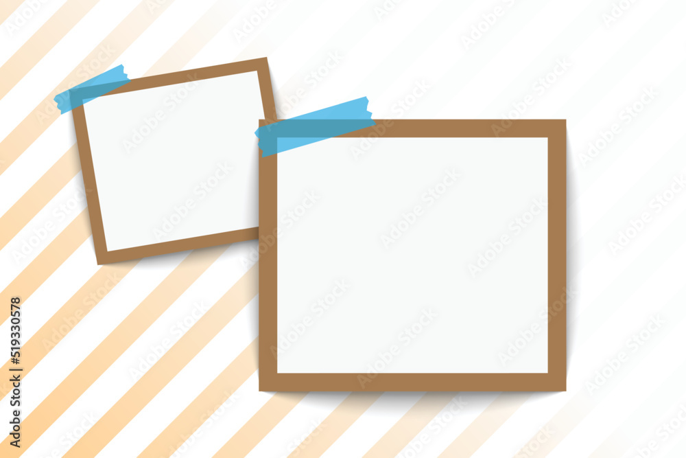 Two Photo Frames In Modern Style With Effect. Best Photo Book Frames ...