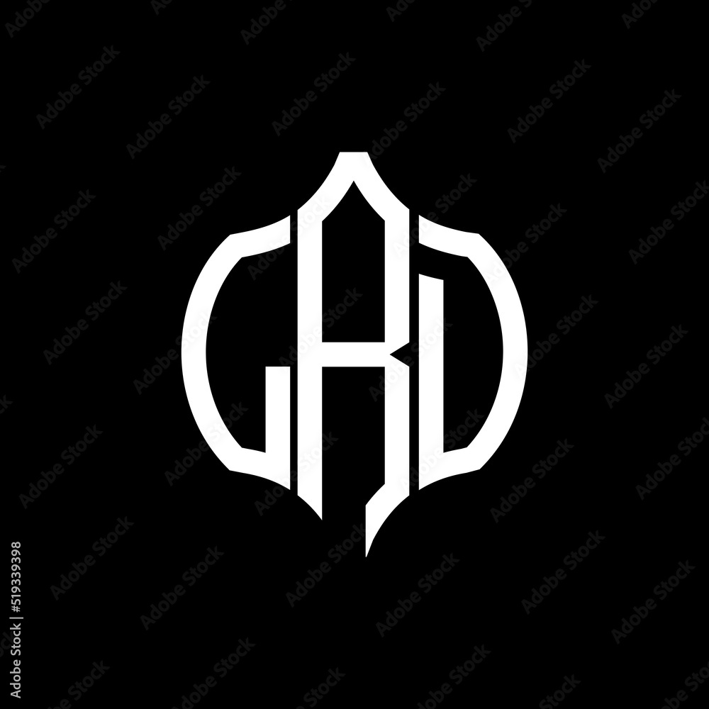 GRD letter logo. GRD best black background vector image. GRD Monogram ...
