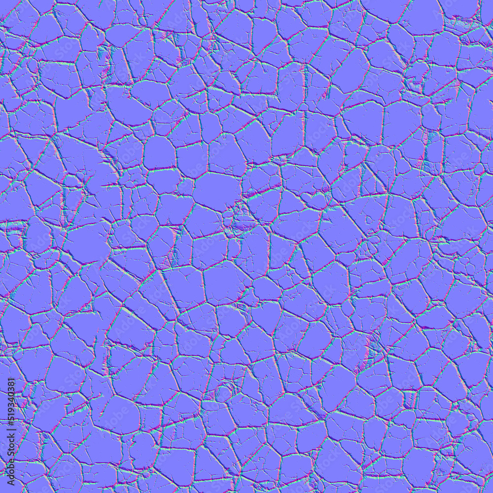 Normal map of wall material. (Perfect seamless pattern) Stock ...