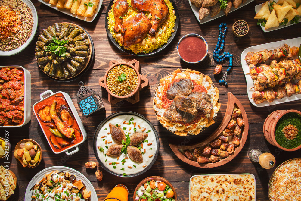 Arabic Cuisine: Middle Eastern traditional lunch. It's also Ramadan ...