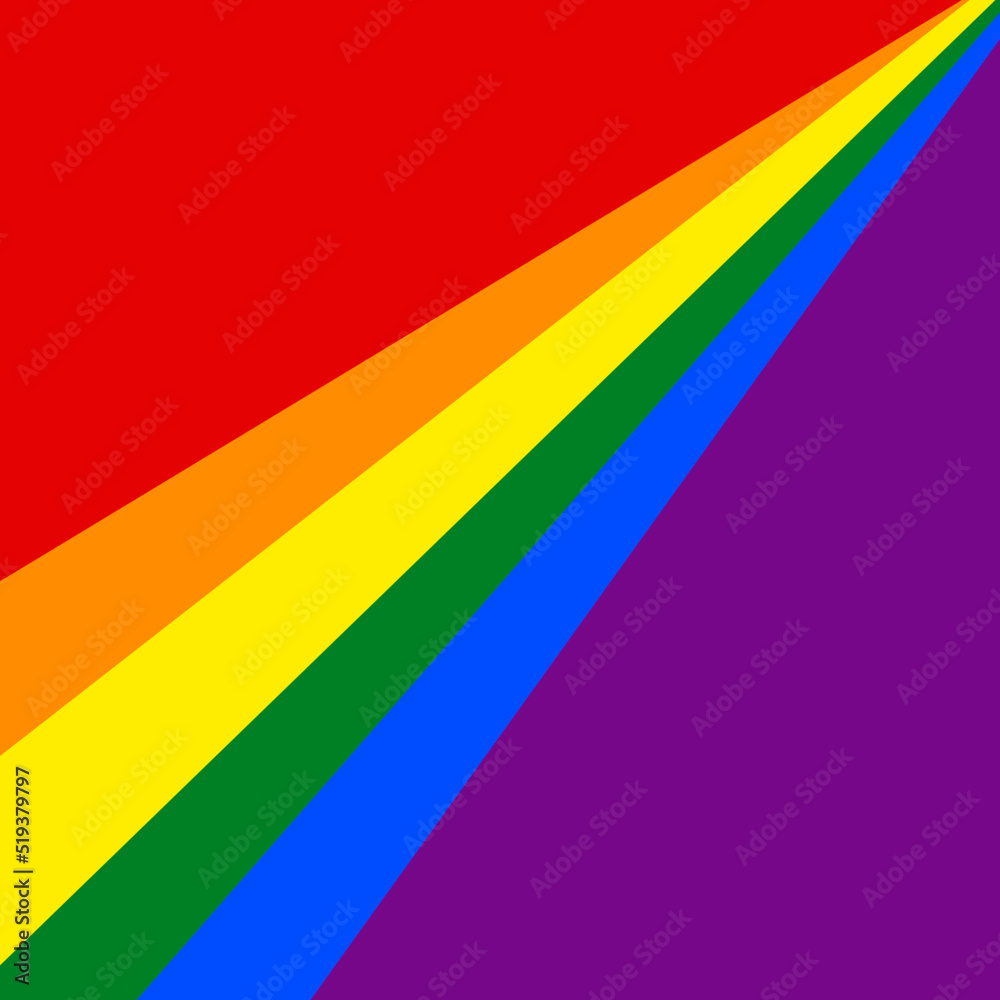 Rainbow Background, Vector Illustration, Isolate On White Background ...