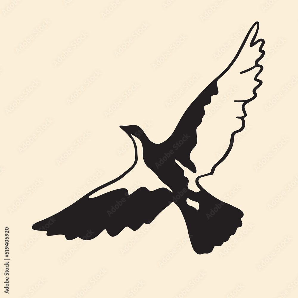 Flying Bird Vector Png