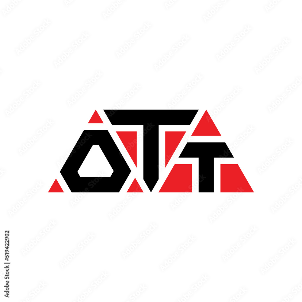OTT triangle letter logo design with triangle shape. OTT triangle logo ... OTT triangle letter logo design with triangle shape. OTT triangle logo ...