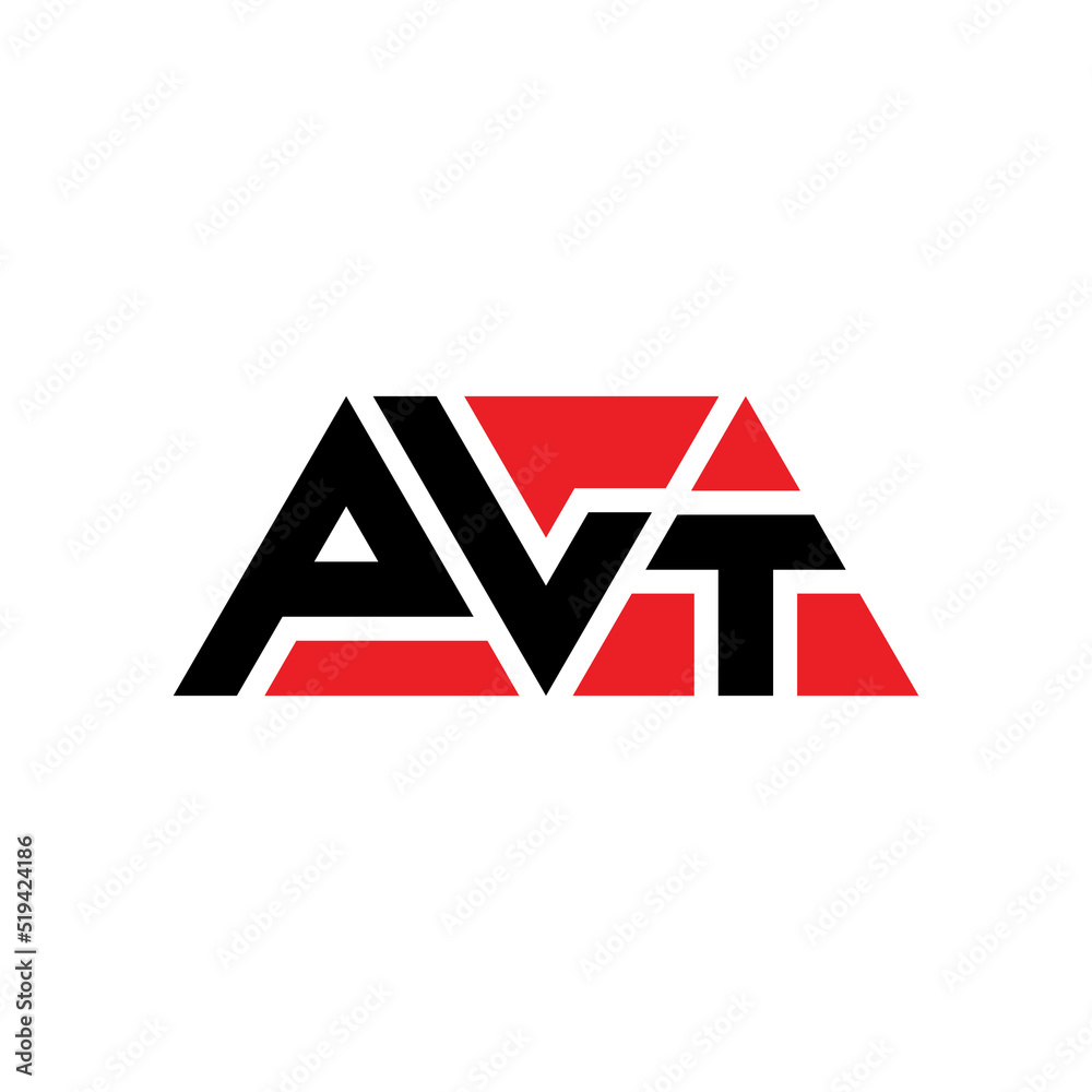 PLT triangle letter logo design with triangle shape. PLT triangle logo ...