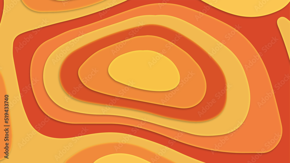 Colorful papercut and multi layer cutout geometric pattern on vector ...