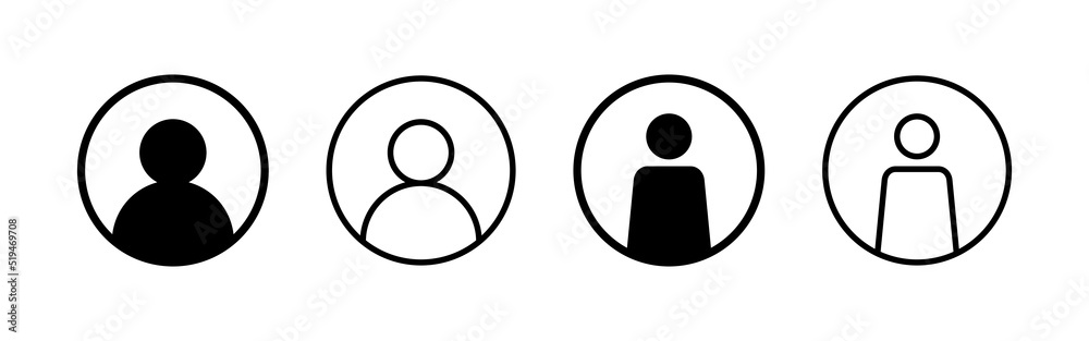 User icon vector. person sign and symbol. people icon. Stock Vector ...