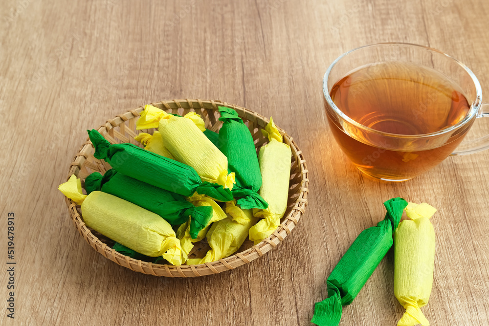 Madu Mongso, Indonesian traditional snacks with a sweet and sour taste ...