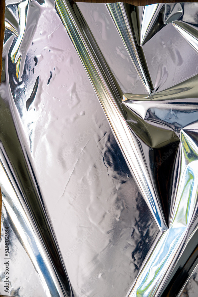 Blank glued aluminum foil texture for background and wallpaper ...