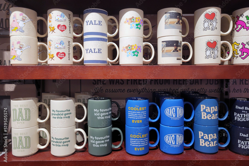 PENANG, MALAYSIA - 26 MAY 2022: Interior view of Typo store in Penang ...