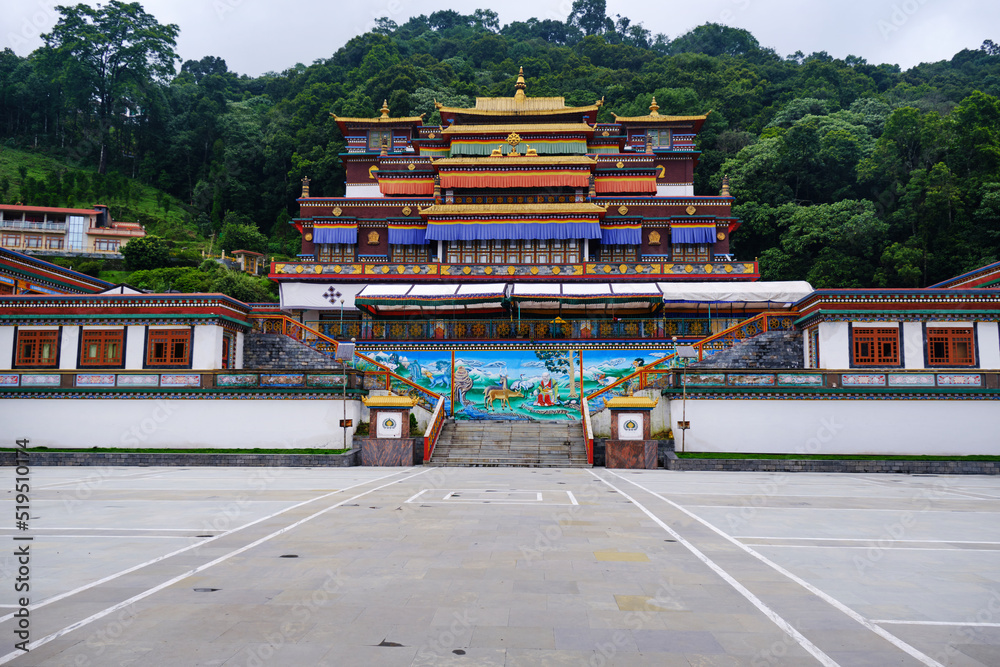 17 June 2022, Gangtok, Sikkim, Ranka (Lingdum or Pal Zurmang Kagyud ...