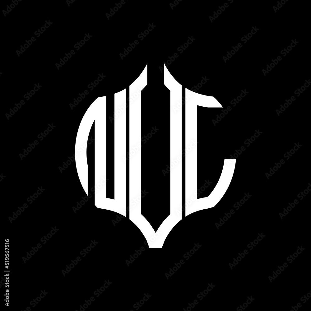 NVL letter logo. NVL best black background vector image. NVL Monogram ...