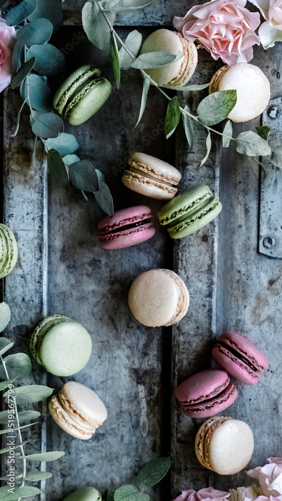 Macaroons Stock Photo | Adobe Stock