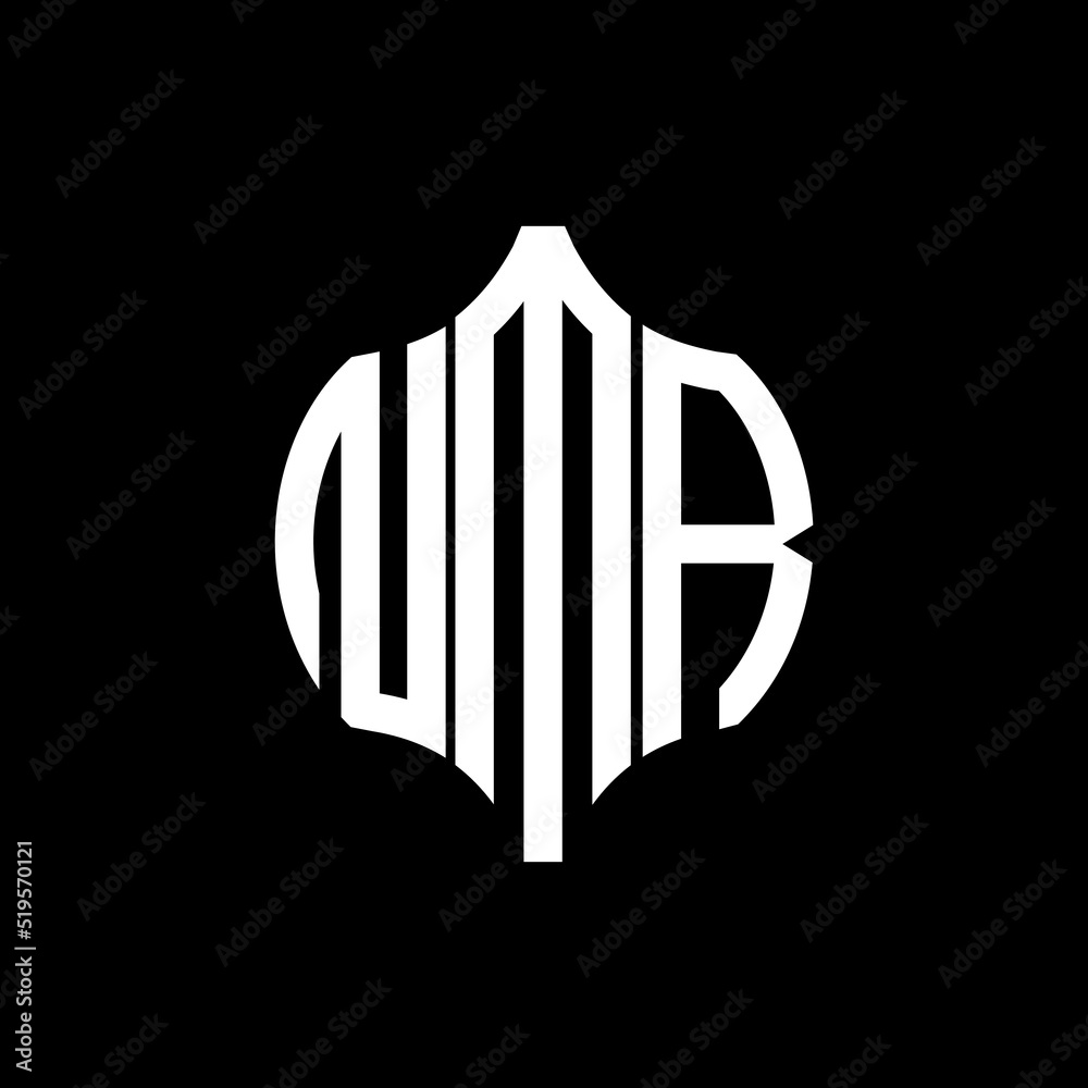 NMR letter logo. NMR best black background vector image. NMR Monogram ...