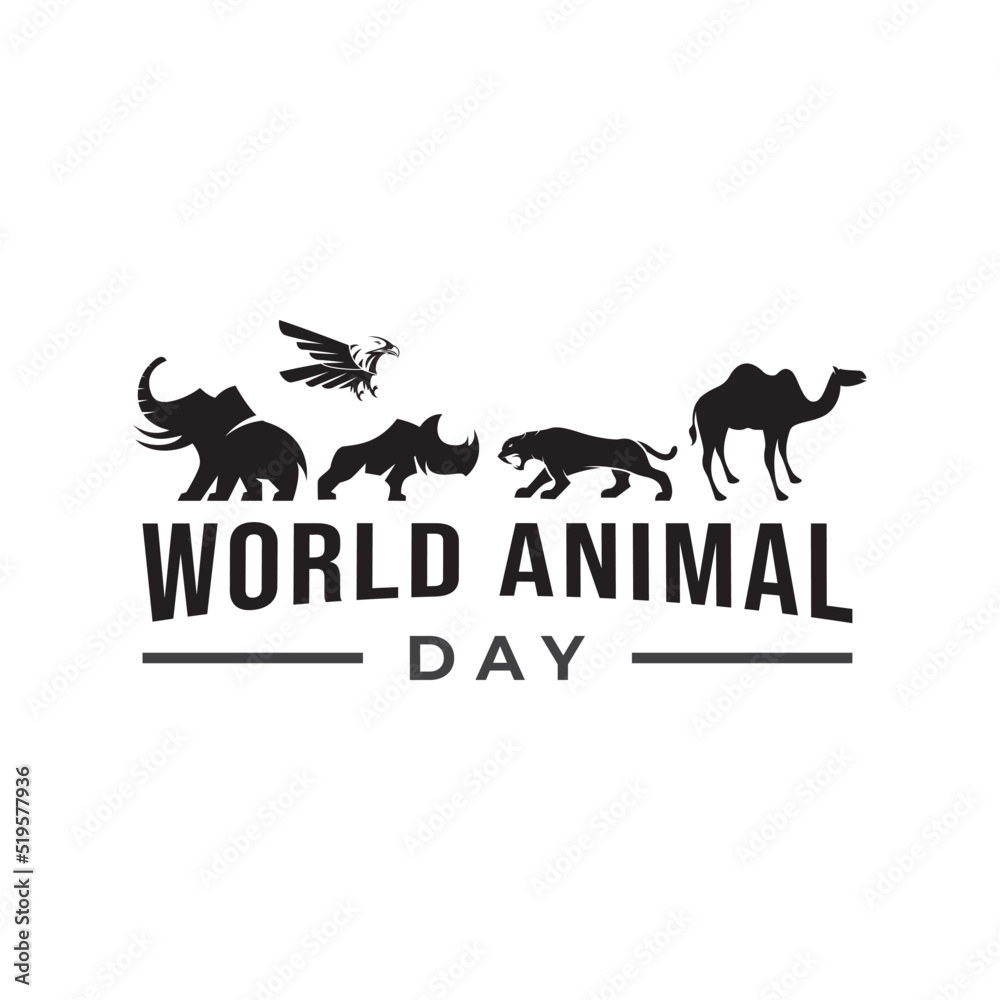 Animal Conservation Logo design. Wildlife Safari Logo design ...