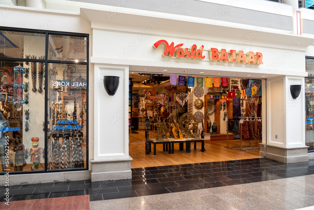 Buffalo, New York, USA - July 23, 2022: A World Bazaar store at a ...