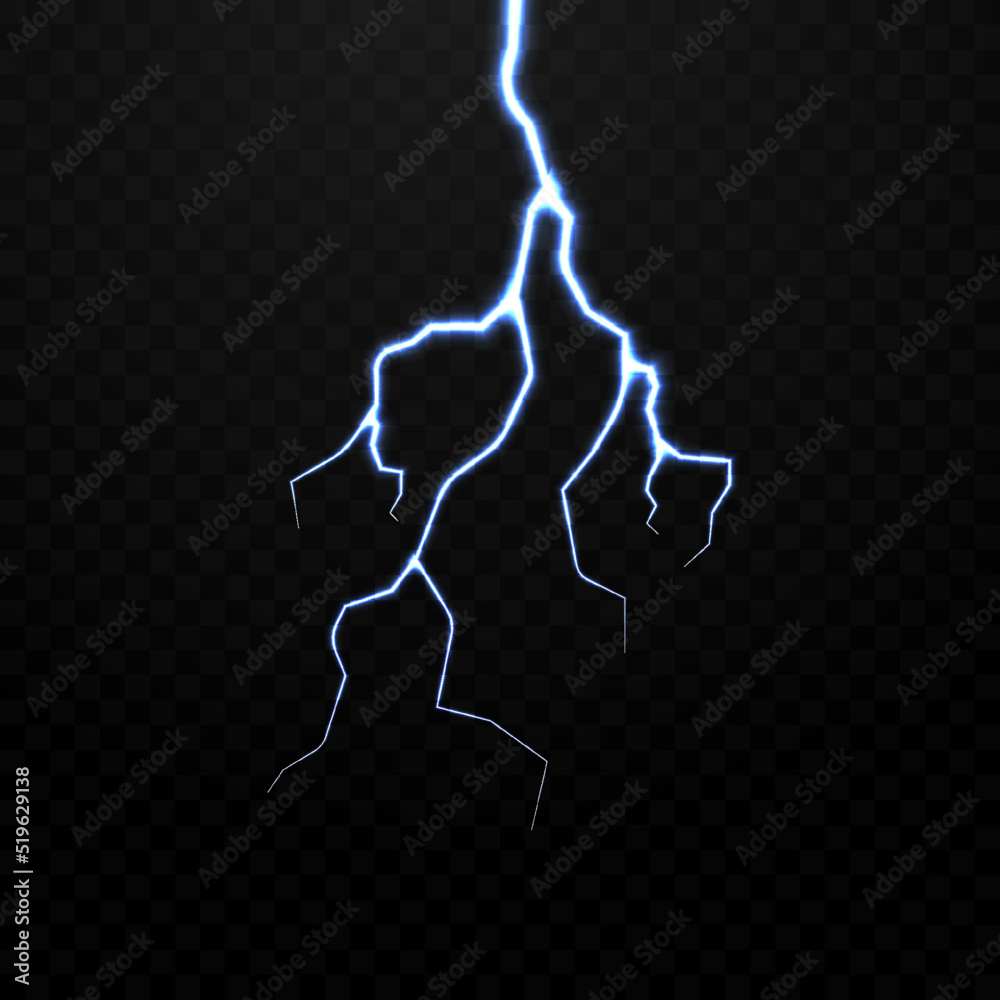 Vector lightning, lightning png, thunderstorm, lighting, flash. Natural ...