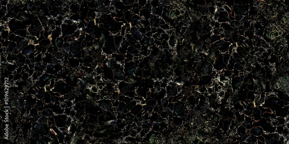 Polished Black Granite Texture