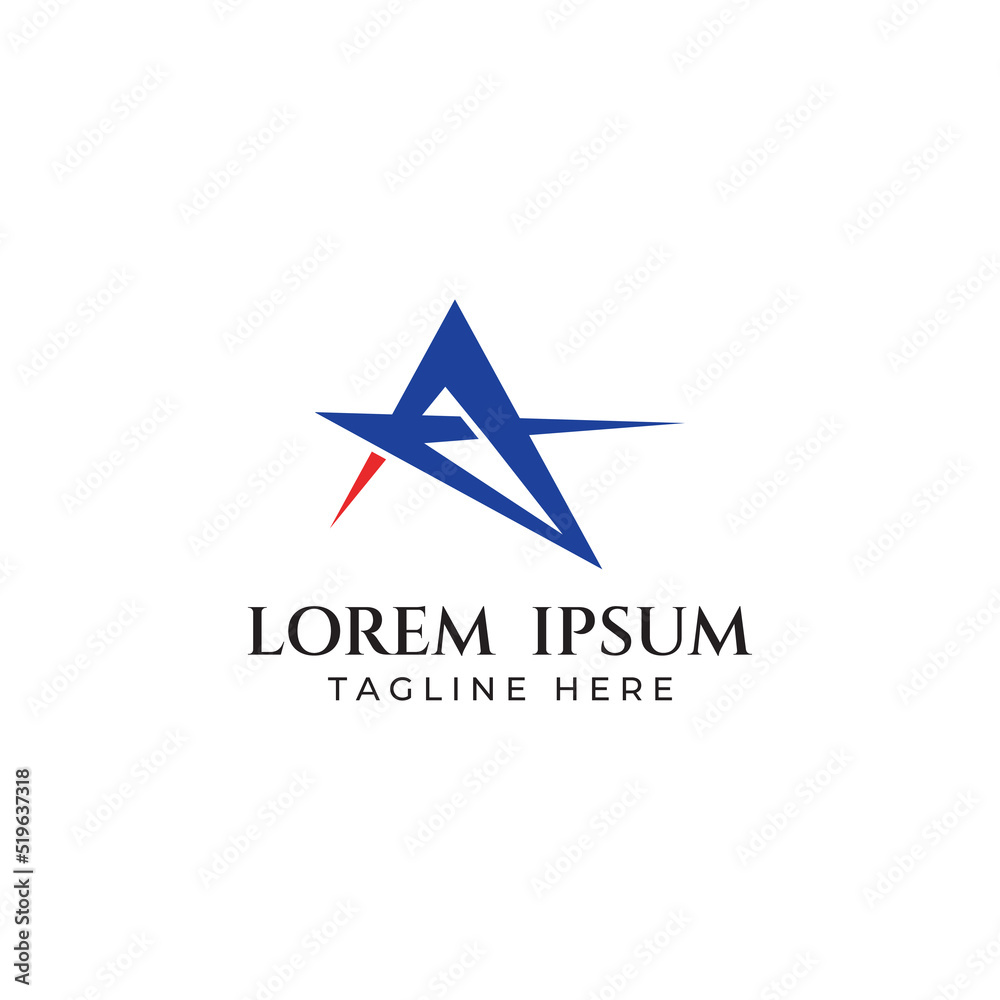 Star logo.Star logo for business and company.With modern vector ...