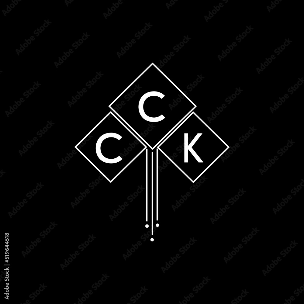 CCK letter logo design with white background in illustrator, CCK vector ...