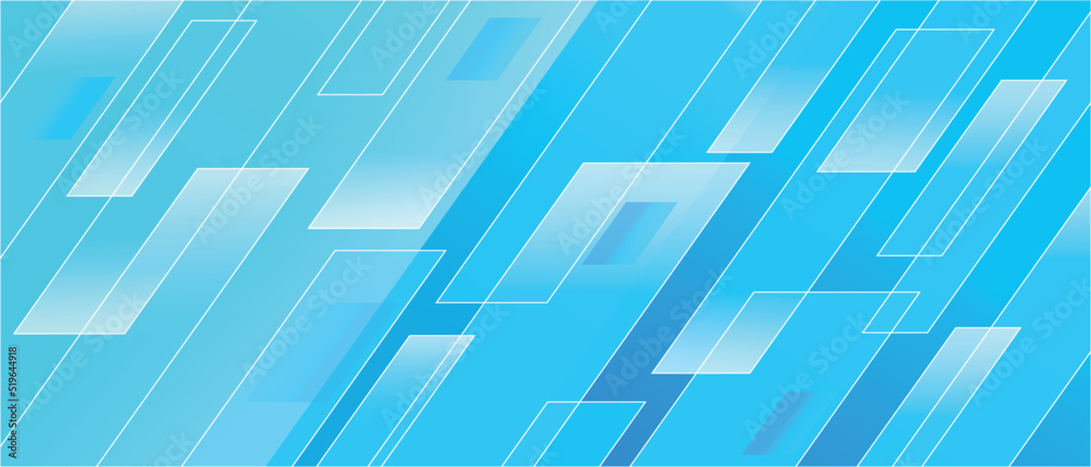 Abstract blue background with diagonal geometric shapes. Modern ...