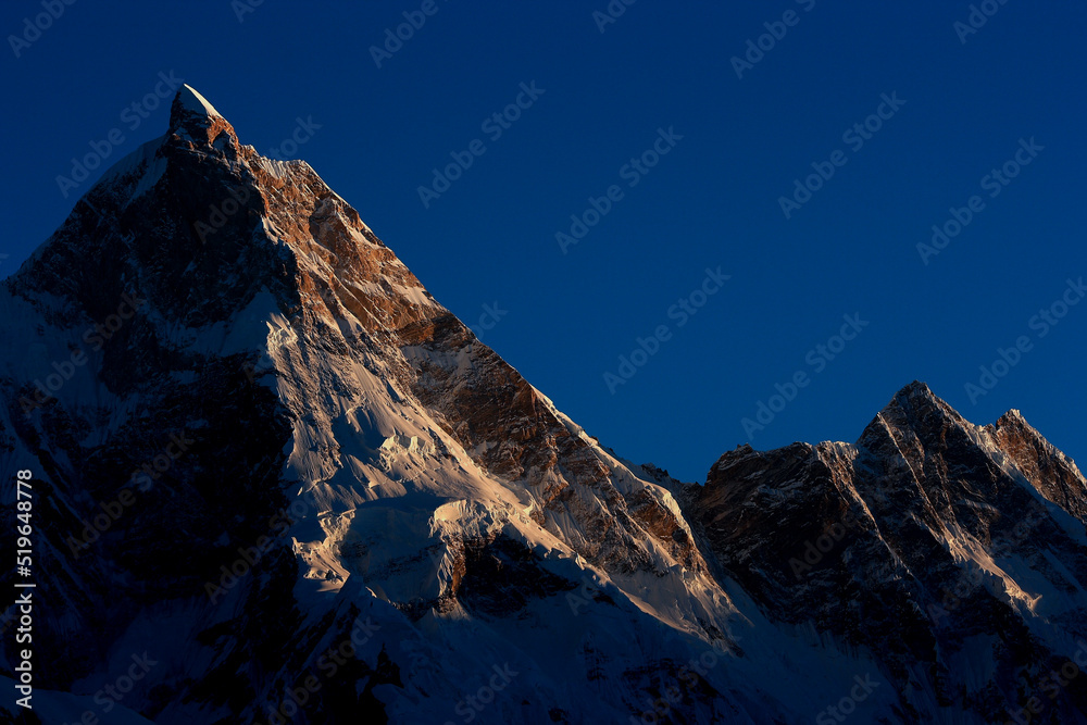 Masherbrum (7,821) metres high, is the 22nd highest mountain in the ...