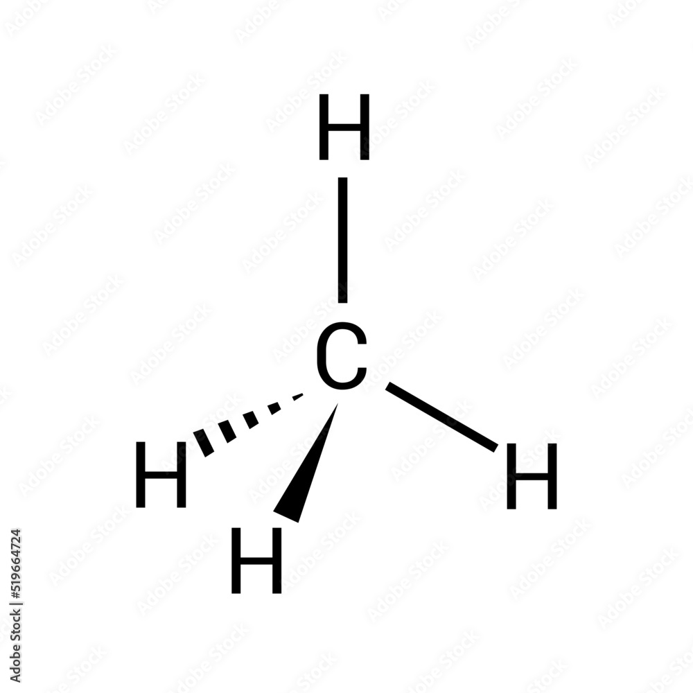 Structural Formula For Methane