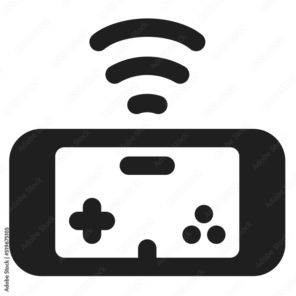 online game Icon Stock Vector | Adobe Stock