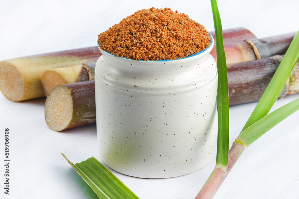 Organic Gur or Jaggery Powder, Jaggery is used as an ingredient in ...