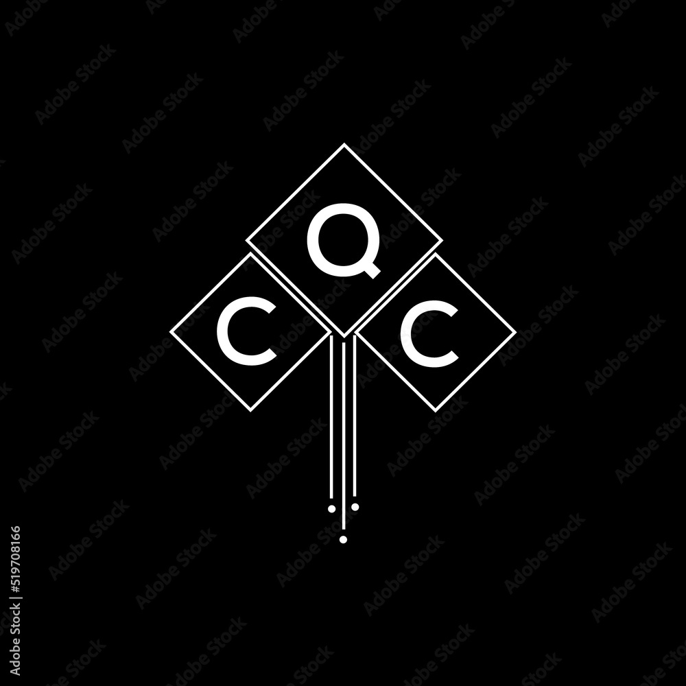 CQC letter logo design with white background in illustrator, CQC vector ...