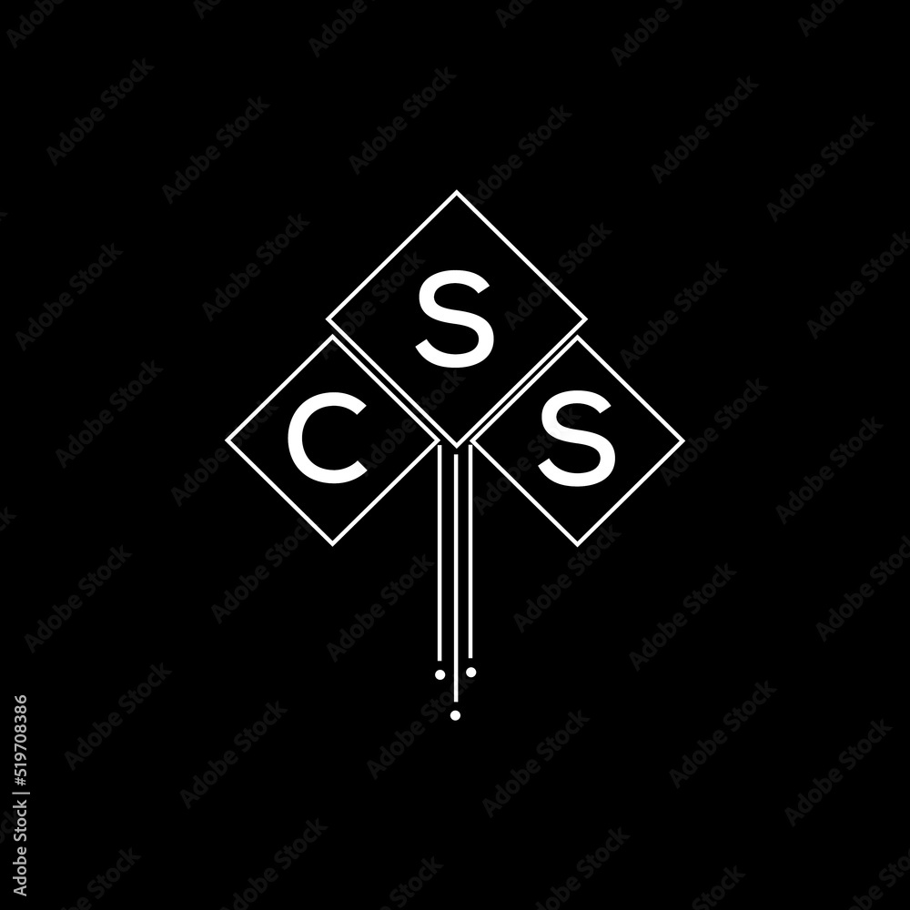 CSS letter logo design with white background in illustrator, CSS vector ... CSS letter logo design with white background in illustrator, CSS vector ...