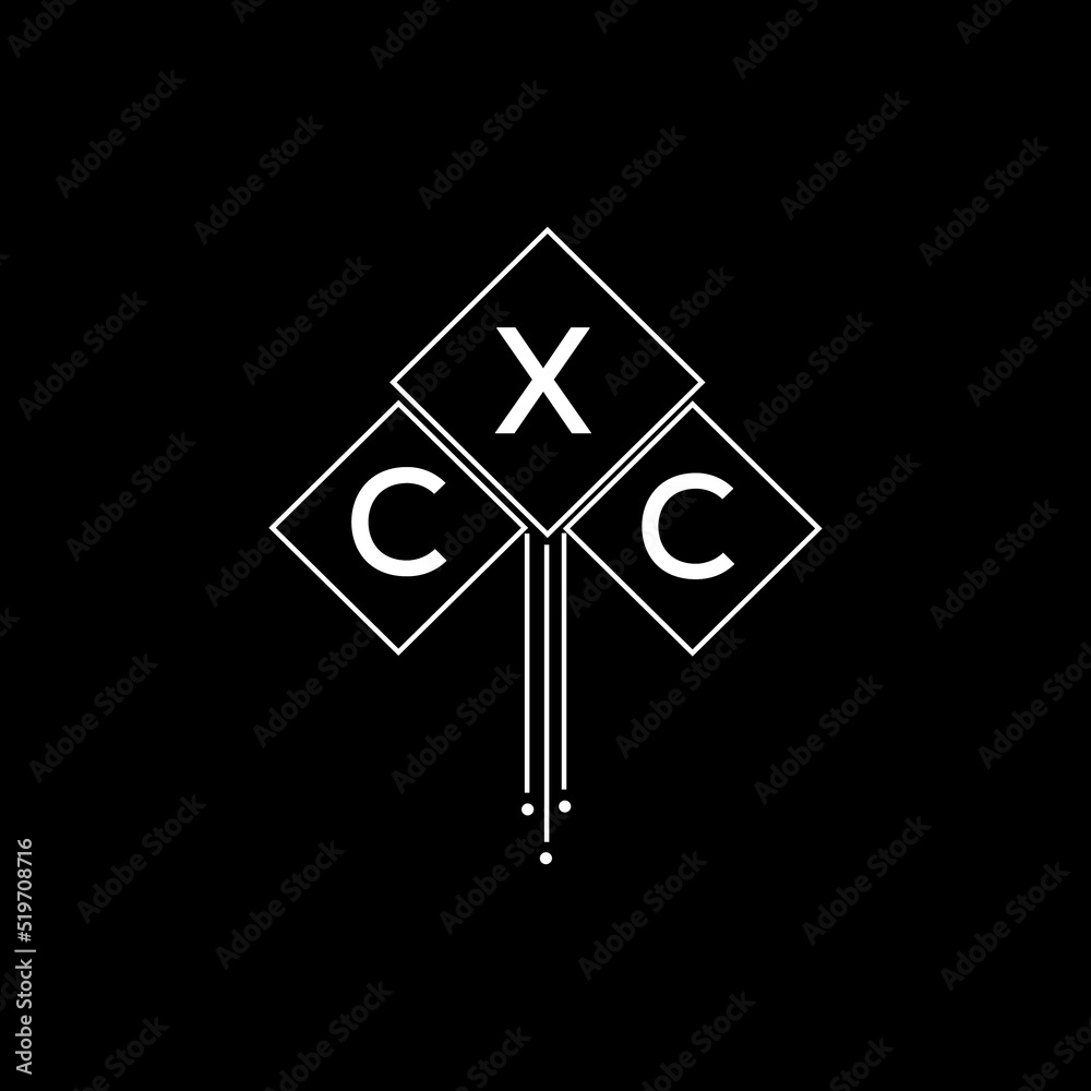CXC letter logo design with white background in illustrator, CXC vector ...