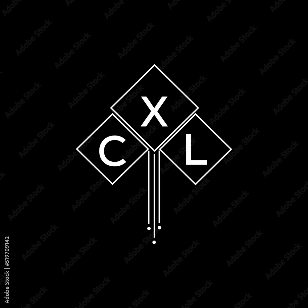 CXL letter logo design with white background in illustrator, CXL vector ...