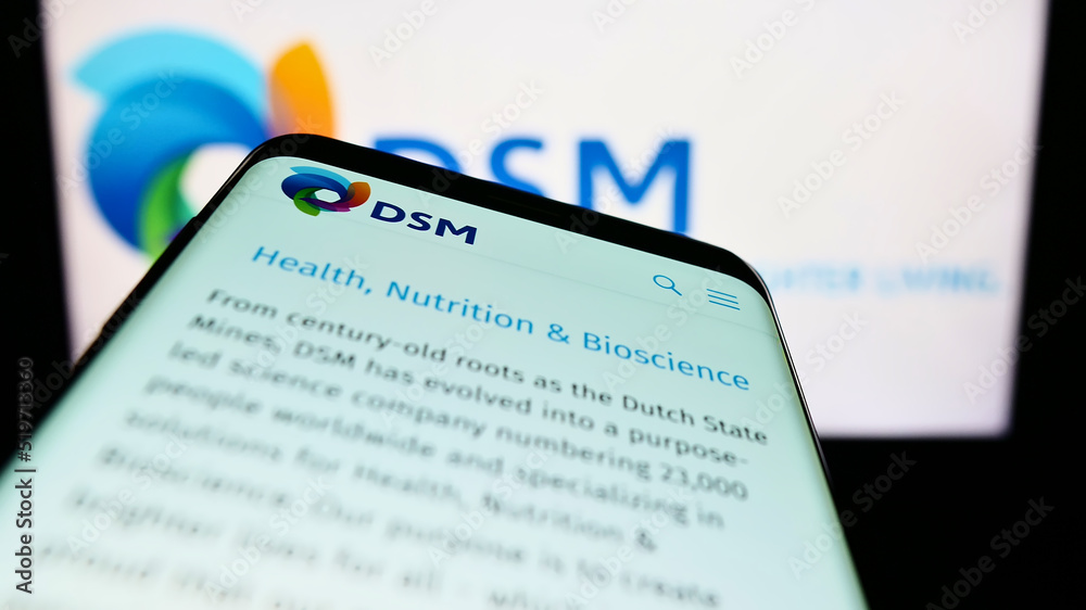 Stuttgart, Germany - 07-24-2022: Mobile phone with webpage of Dutch ...