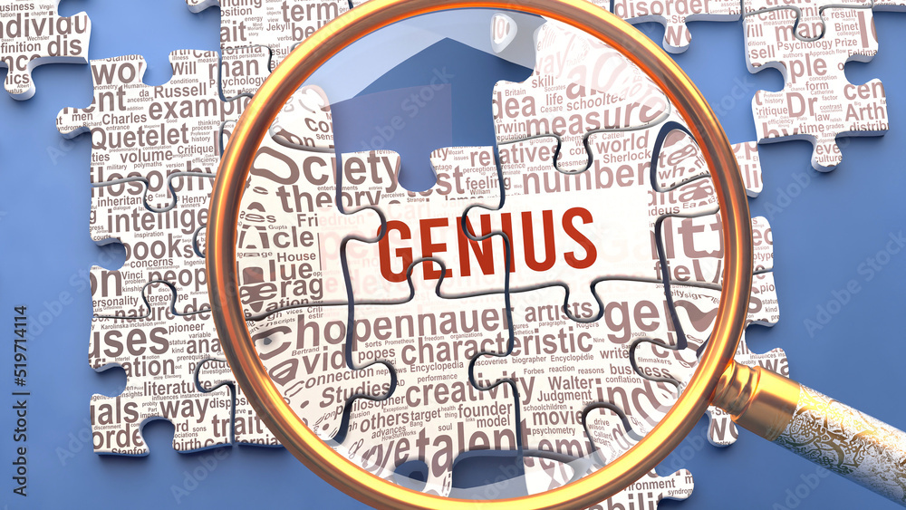 Genius as a complex and multipart topic under close inspection ...