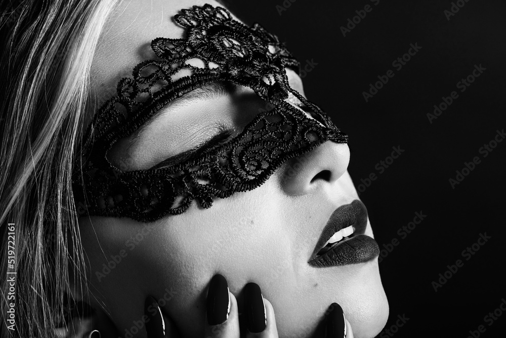 Beauty Style Fashion Make Up Concept Close Up Portrait Of Beautiful