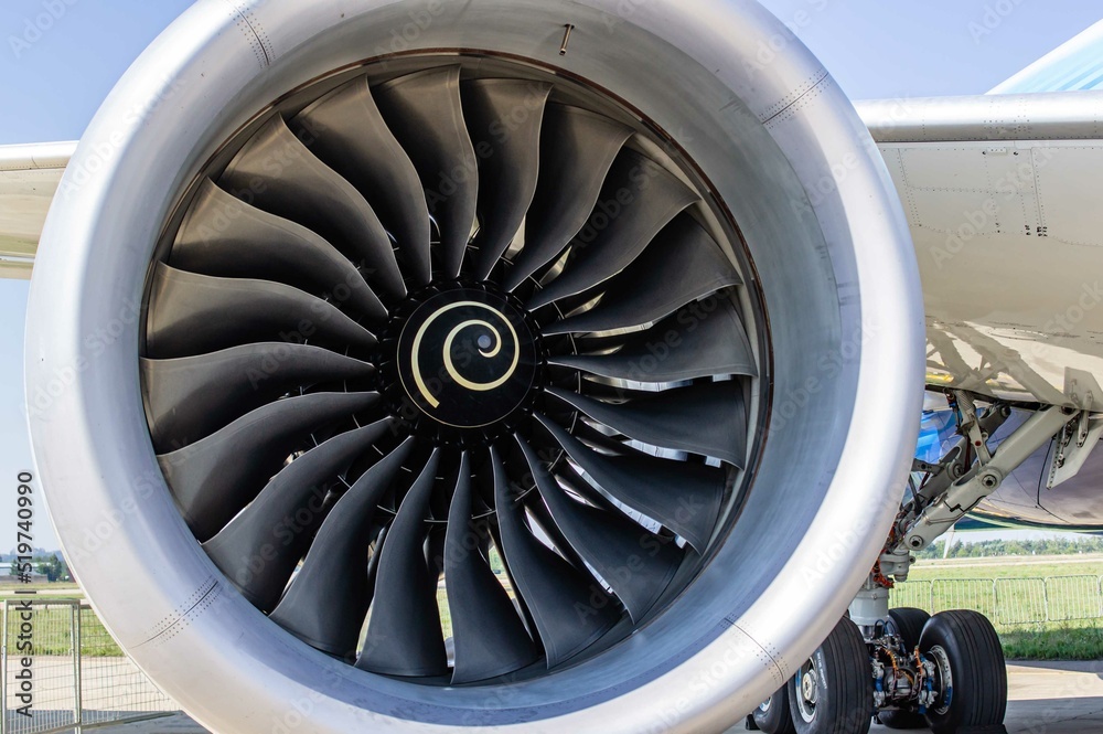 Foto de Boeing 787 Dreamliner is wide-body, turbojet passenger aircraft ...