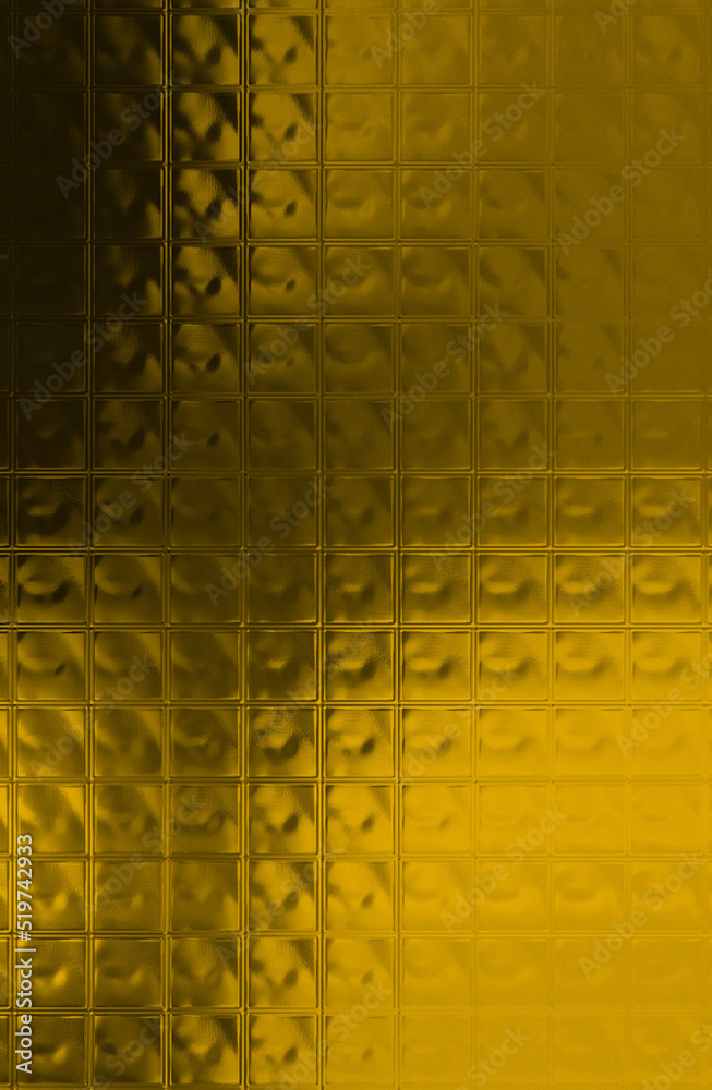 gold shine abstract gradient background with squares block glass design ...